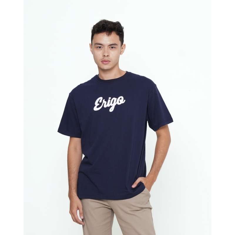 Promo Erigo T-shirt Basic Navy White Unisex Diskon 72% Di Seller Erigo ...