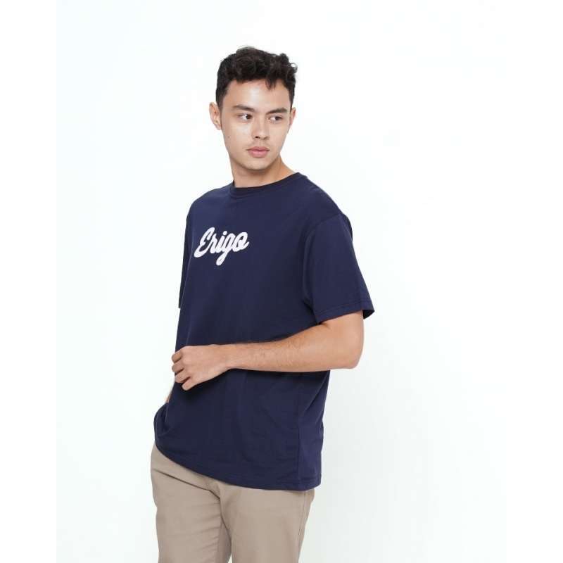 Promo Erigo T-shirt Basic Navy White Unisex Diskon 72% Di Seller Erigo ...