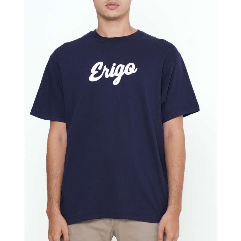 Promo Erigo T-shirt Basic Navy White Unisex Diskon 72% Di Seller Erigo ...