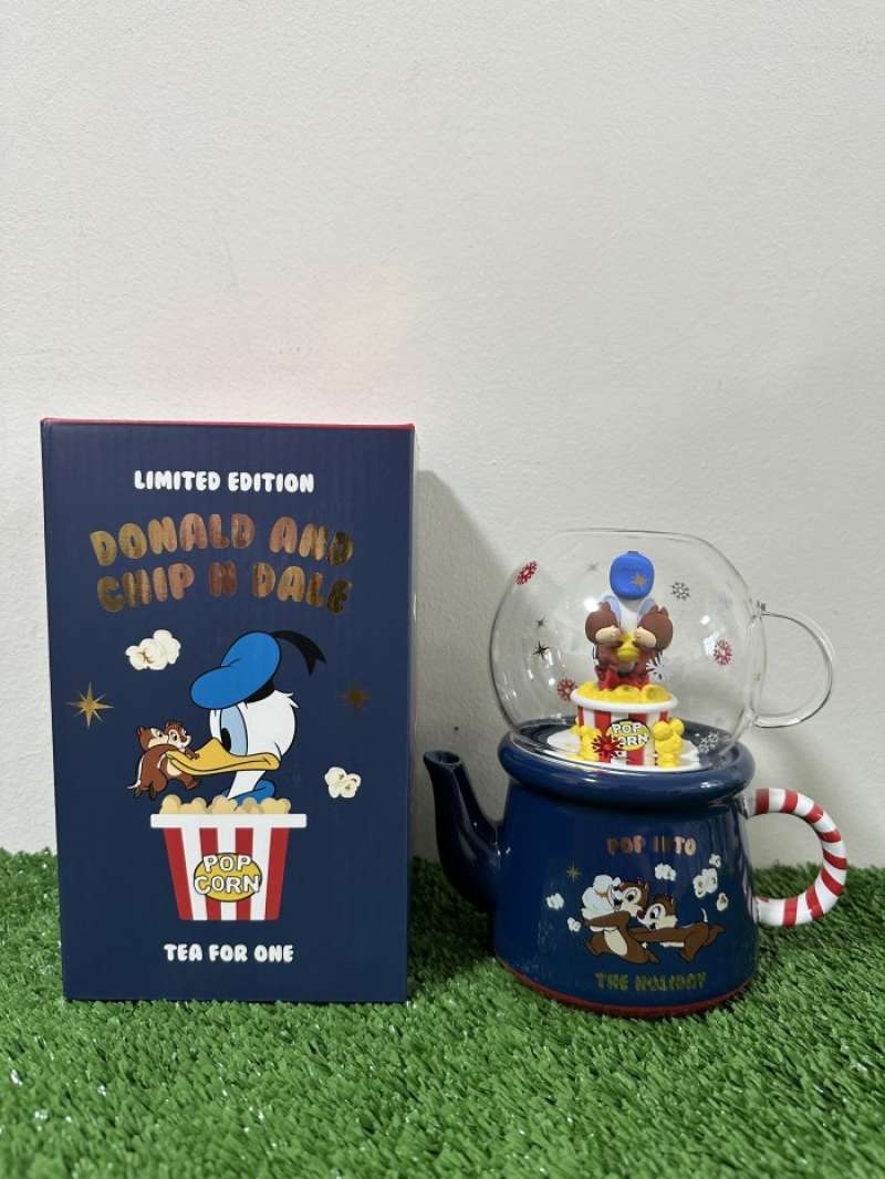 Promo Coffee Bean Teapot Set Disney Colab Chip Dale And Donald ...