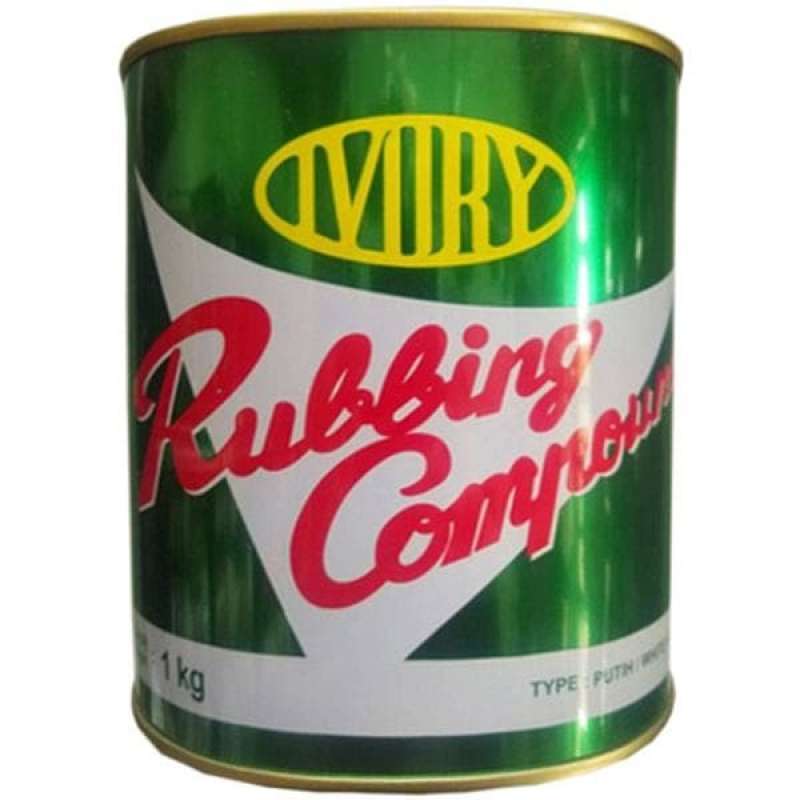 Jual Rubbing Compound Ivory Warna Putih 1 Kg / Kompon Putih Untuk Poles ...