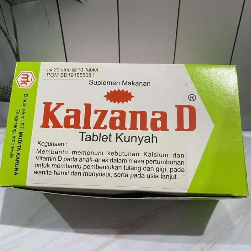 Jual kalzana d tablet kunyah di Seller Ekahusada Herbal - Kemirirejo, Kota Magelang | Blibli