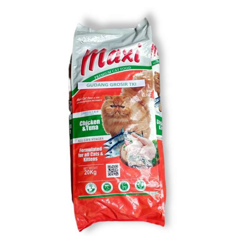 Promo Maxi Cat Food 20Kg Makanan Kucing Kering 20Kg Maxi Dry Food 20 Kg ...