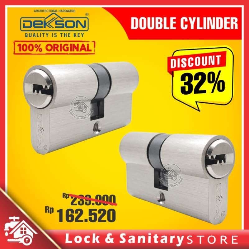 Promo Kunci Silinder Dekson Dekkson CYL DC KK DL 70MM SN Double ...