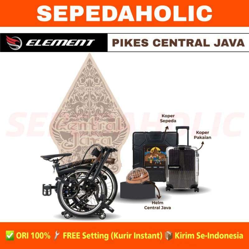 Promo Sepeda Lipat ELEMENT PIKES CENTRAL JAVA 16 Inch Chromoly 3x2 ...