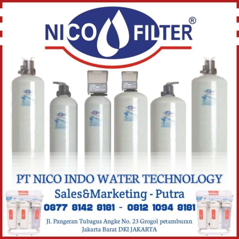 Promo Nico Filter (Special Edition) - Water technology Diskon 23% di ...