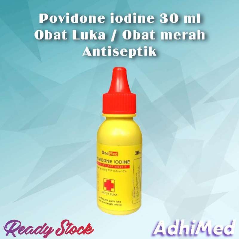 Jual Povidone Iodine 30 Ml /obat Luka / Obat Merah /antiseptik Di ...