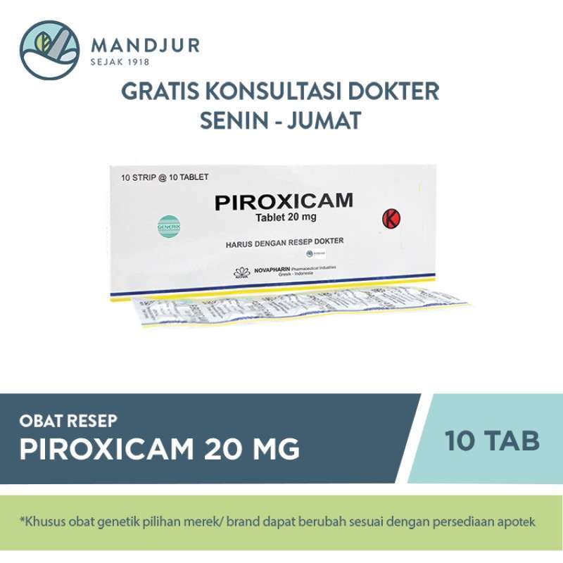 Piroxicam Lengkap Harga Terbaru Juni 2024 | Blibli