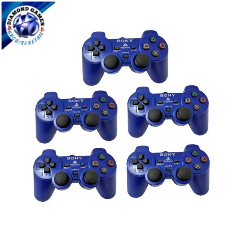 Promo Stik Stick / Joystick Ps2 Op Warna Biru Kabel Serat [ Sale 5 Pcs ...