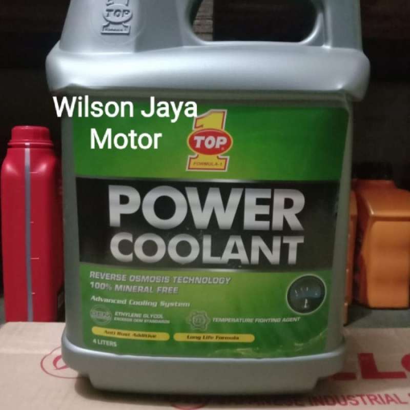 Jual Air Radiator Coolant Mobil Merk Top One 4 Liter Blue Di Seller ...