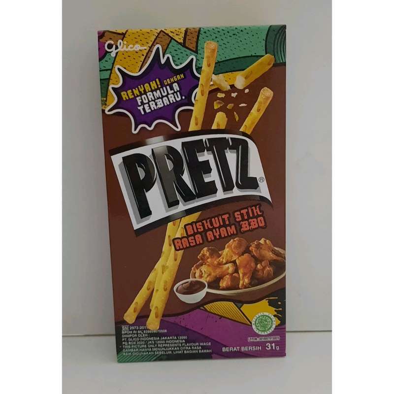 Jual Kemasan Terbaru: Glico Pretz Biskuit Stik 31 gram di Seller ...