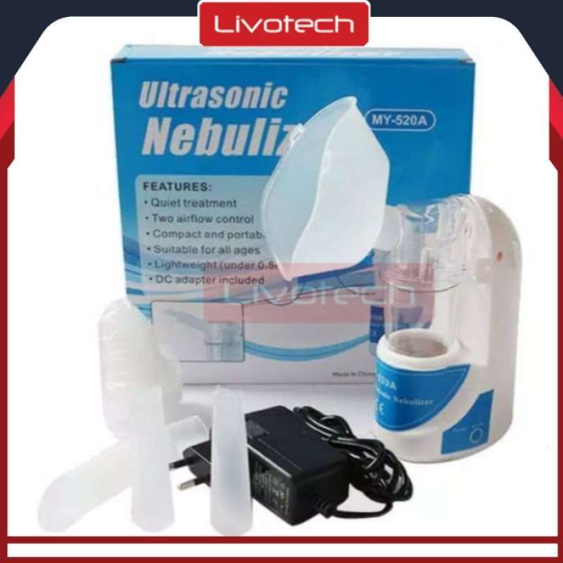 Promo Nebulizer Alat Uap Bantu Pernafasan Asma Inhalasi My-520A Inhaler ...