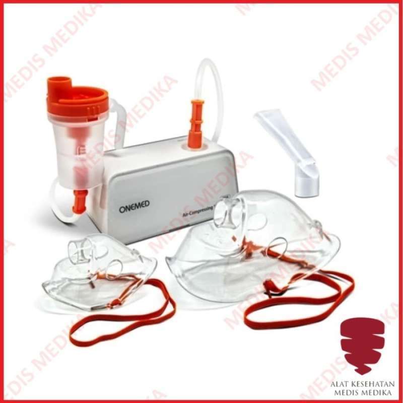 Promo 405A Compressor Portable Nebulizer Alat Uap Terapi Pernafasan ...