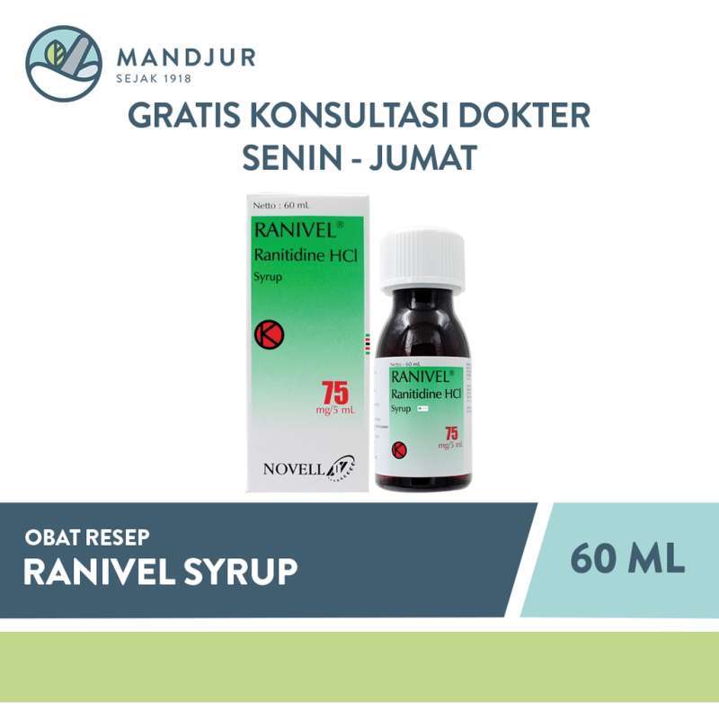 Jual Ranivel Sirup 60 Ml Di Seller Apotek Mandjur Official Store ...
