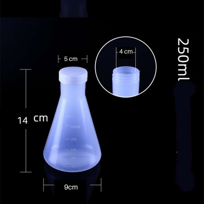 Jual Tabung Ukur/gelas Ukur Takaran Lab Model Labu Kerucut Erlenmeyer ...