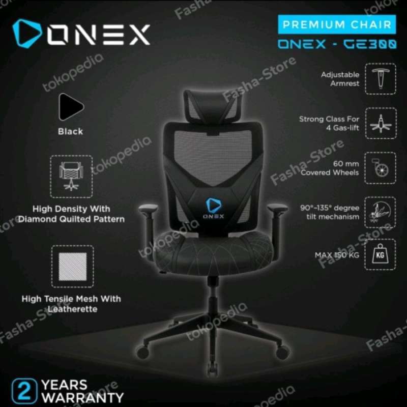 Promo Onex Ge300 Premium Quality Mesh Gaming Chair Kursi Gaming Kursi ...