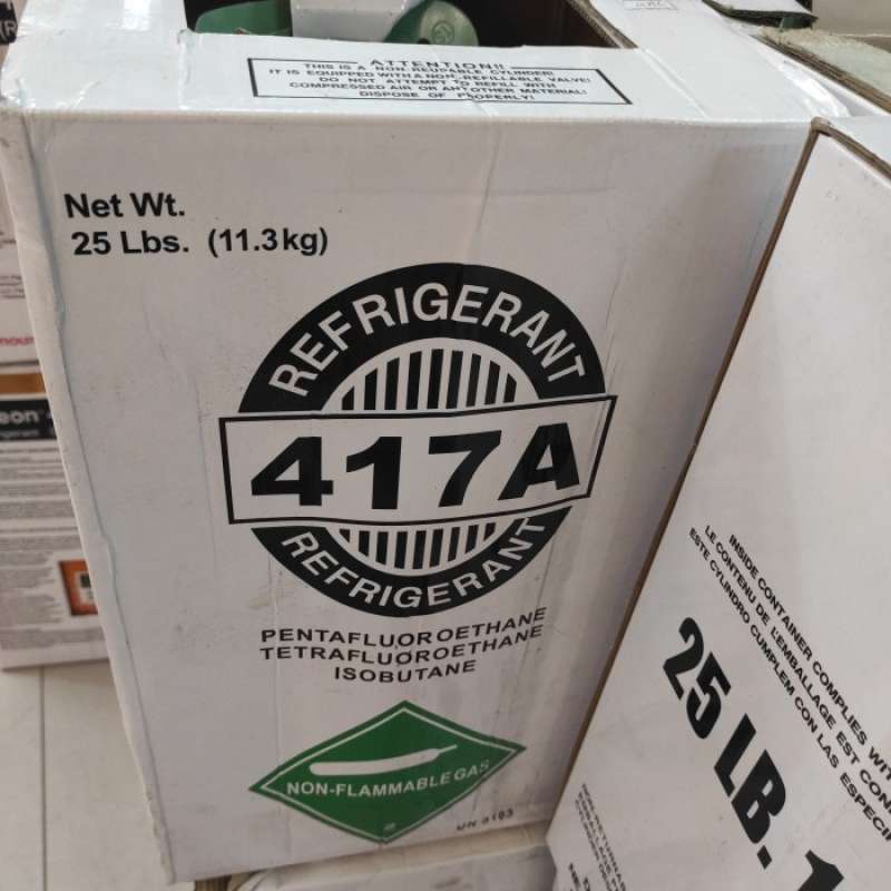 Promo Freon R417A Refrigerant 11.3Kg(Tabung Hijau) Diskon 23% di Seller ...