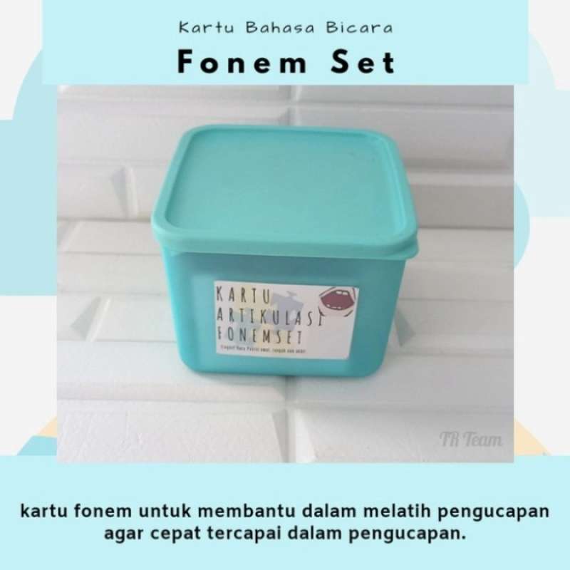 Promo Kartu Flash Cards Fonem Terapi Wicara Bahasa Bicara Perilaku ...