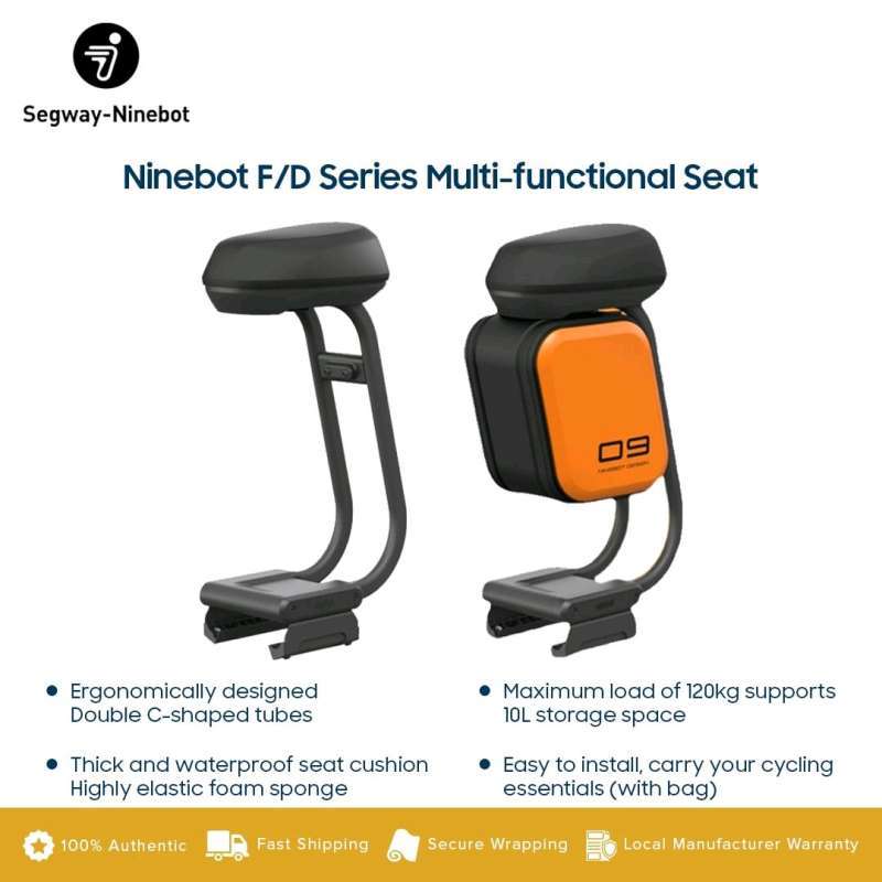 Jual SEGWAY Ninebot Kickscooter D / F Series Kursi Sadel Multi ...