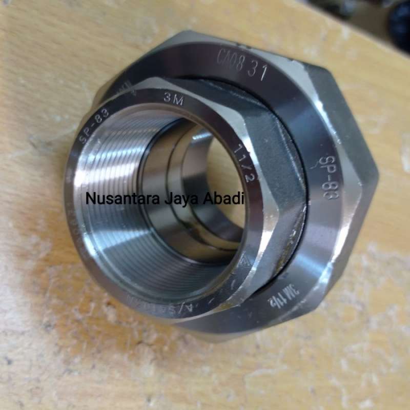 Promo Watermur Union Besi A105 3000 Psi NPT 1 1/2 inchi DN 40 Diskon 33 ...