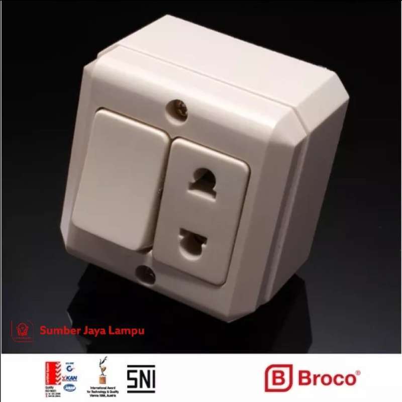 Jual Broco Saklar Engkel+stop Kontak Outbow Ob 15211 Di Seller Sumber ...