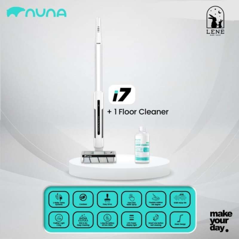 Promo Nuna I7 Cordless Wet Dry Sterilisation Vacuum Cleaner Diskon 6% ...