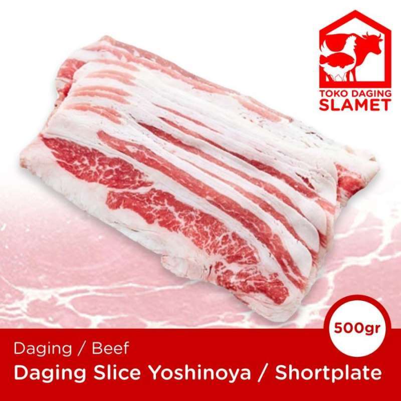 Jual Daging Slice Yoshinoya Shortplate US 250gr | 500gr | 1kg - 500gr ...