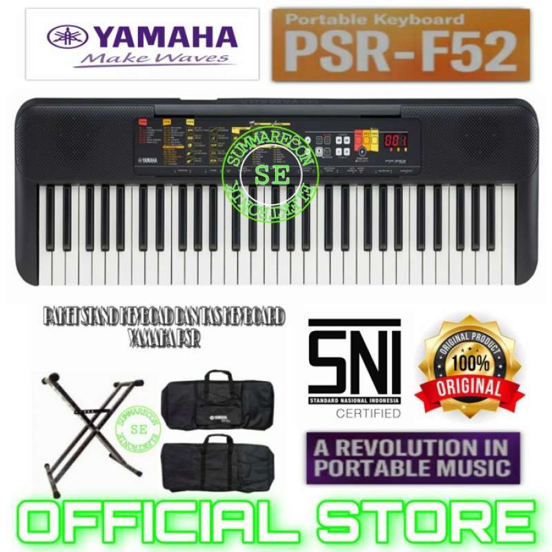 Jual Keyboard Yamaha Psr F52 Piano Yamaha Psr F52 Original Yamaha ...