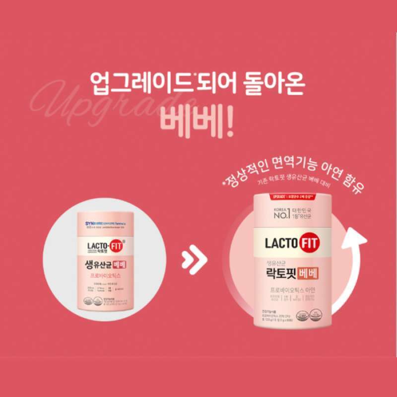 Jual Lacto-fit Probiotic Baby (1-3 Tahun) 1box @60sticks (korea ...