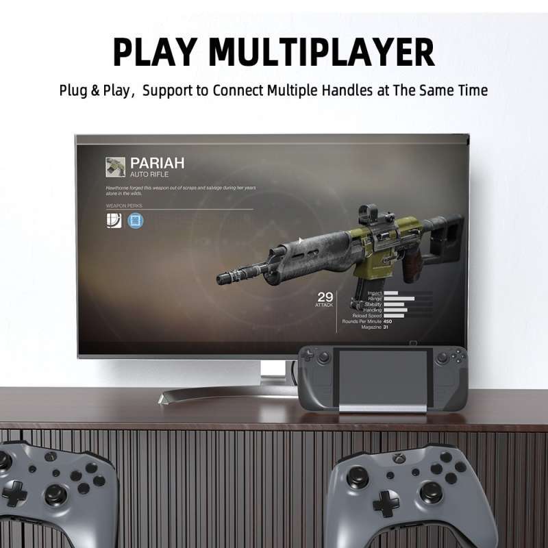 Jual Docking Station Multifunctional 7-in-1 - For Steam Deck - Ns Switch Di Seller Purifier ...