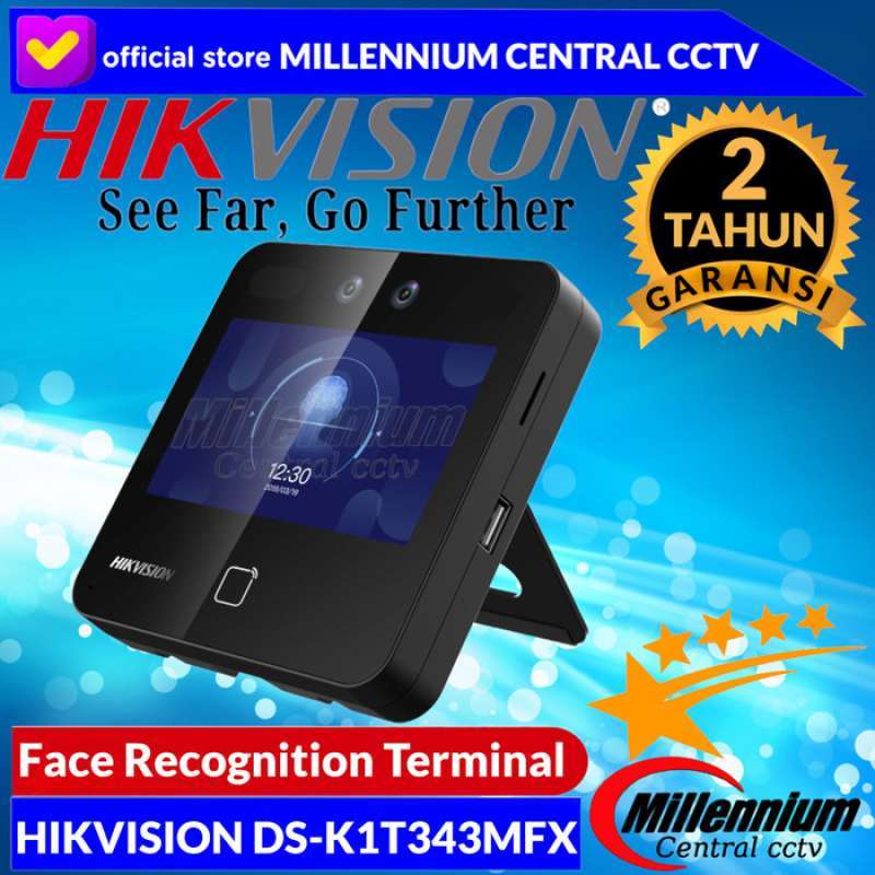 Promo HIKVISION DS-K1T343MFX Face Recognition Terminal Diskon 17% di ...