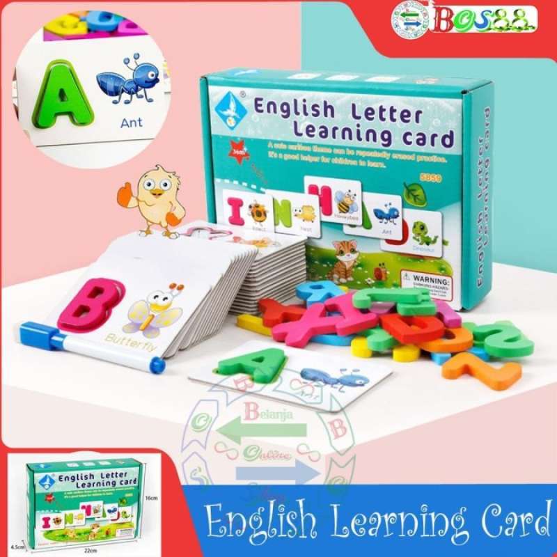 Promo Mainan Edukasi Huruf Alphabet English Letter / Bisa di HAPUS & di ...