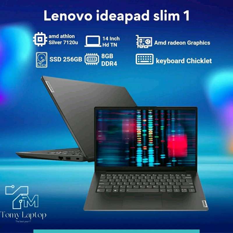 Jual Laptop Lenovo Ideapad Slim Amd Athlon Silver U Ram Gb Layar Inch Ssd Gb Di