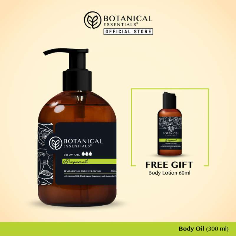 Promo Botanical Essentials - Ultra Nourishing Body Oil BERGAMOT 300ml ...