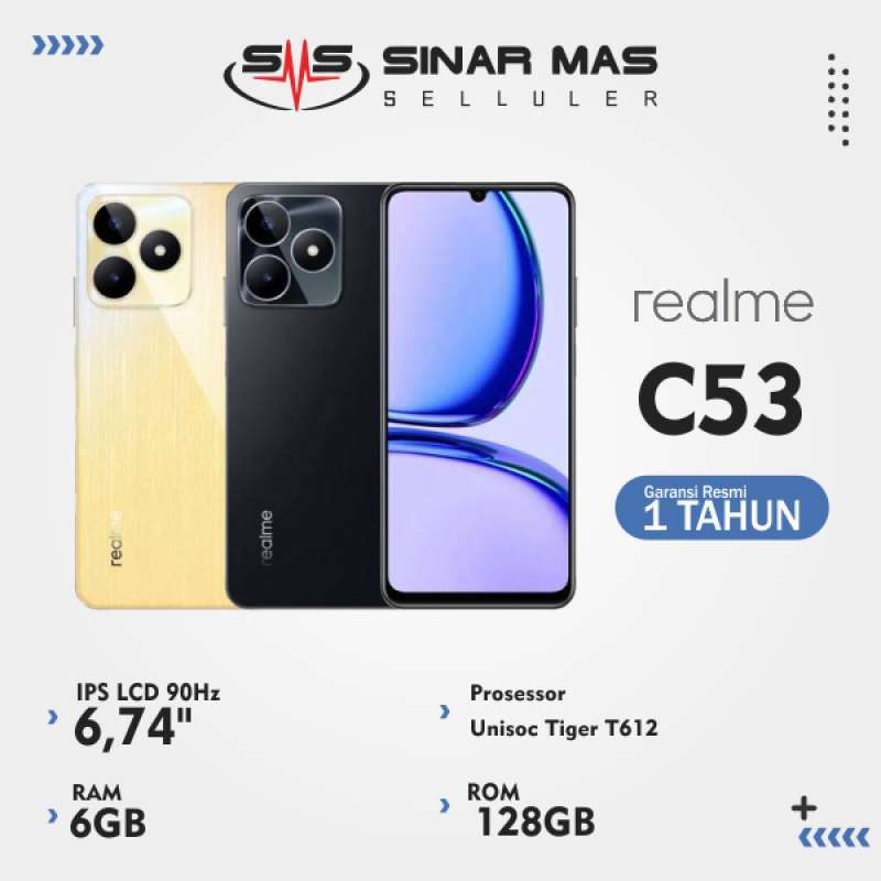 Jual Hp Seken Realme C53 Spesifikasi Original, Murah & Diskon Harga ...