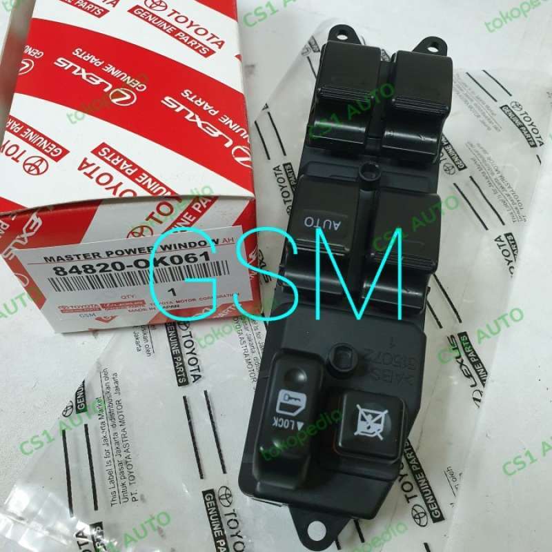 Promo MASTER POWER WINDOW KANAN SAKLAR PUSAT INOVA INNOVA FORTUNER ...