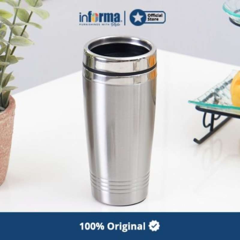 Promo Informa - Tea Culture 473 Ml Basic Tumbler Vacuum Flask Flat ...