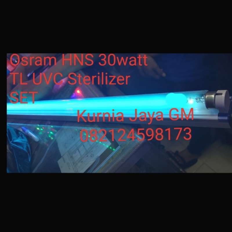 Promo Osram Lampu UVC Sterilizer 30 watt Germicidal KAP SET / Osram HNS 30w Diskon 23% di Seller ...