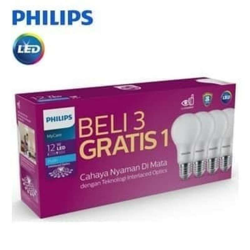 Jual Lampu Led Pack ( Paket 4 Buah) 12 Watt Philips Di Seller Cuanz Store - Meruya Selatan (udik ...