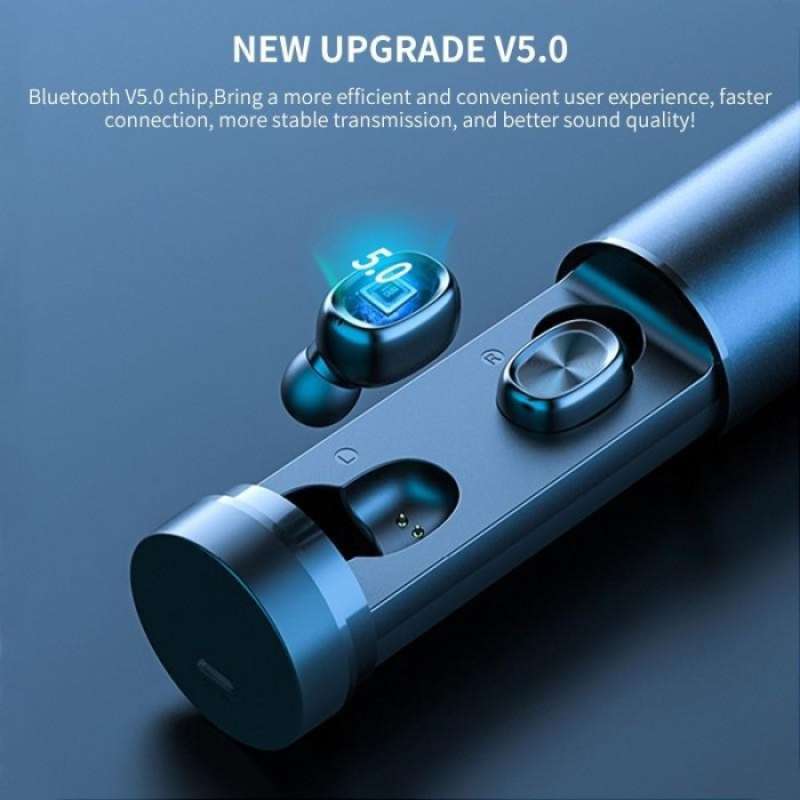 Promo Samsung A50s Earphone Bluetooth Wireless Headset + Metal Cover ...