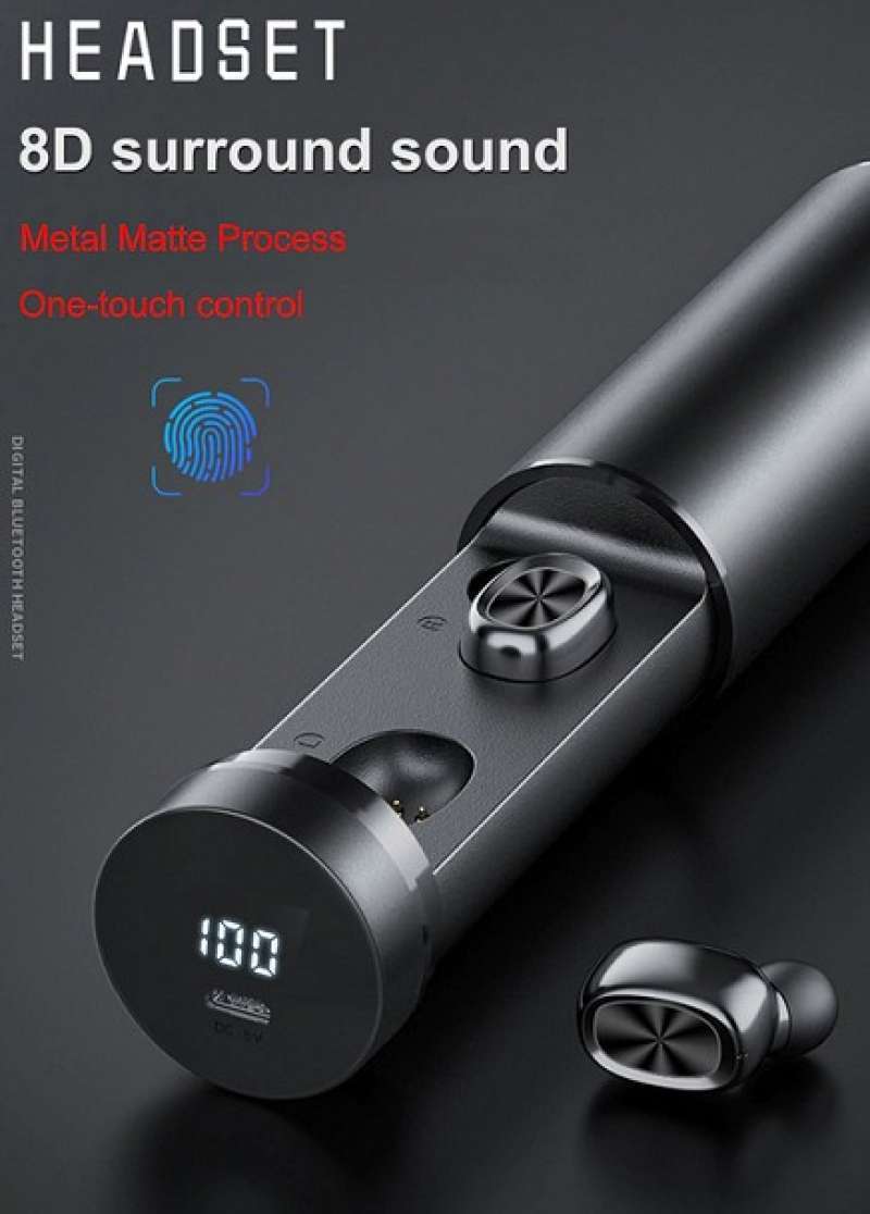 Promo Samsung A50s Earphone Bluetooth Wireless Headset + Metal Cover ...