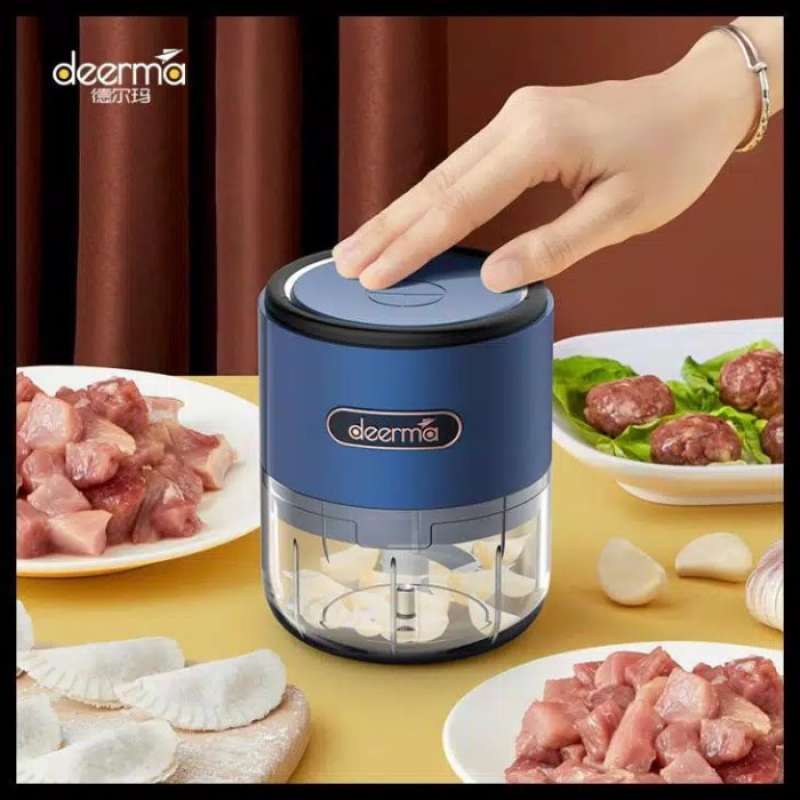 Promo Deerma Js100 Garlic Grinder Wireless Rechargeable Pencacah Bumbu Dapur Diskon 23% di ...