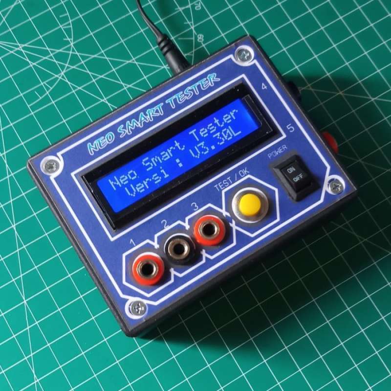 Jual Esr Digital / Komponen Tester / Smart Tester /transistor Tester Di ...