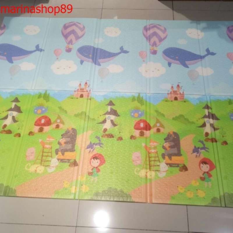 Promo Opp Matras Bermain Anak Bermotif Danpolos 200X150 Cm Diskon 23% ...