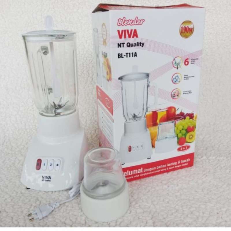 Promo Blender 2 In 1 Viva Nasional Blender Bumbu Blender Buah Hemat Listrik Diskon 23% di Seller ...