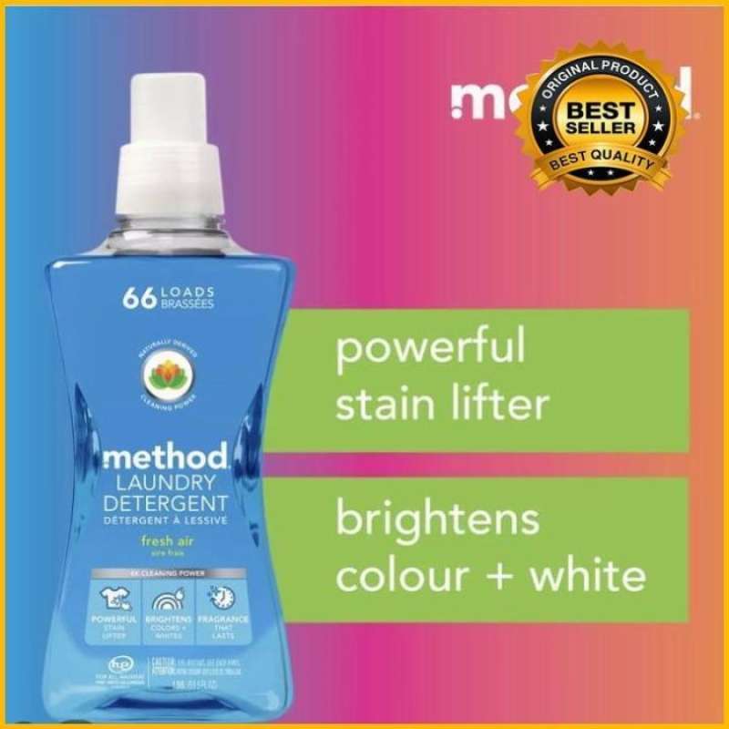 Promo Method Laundry Detergent - Fresh Air 1.58L (66 Loads) Original ...
