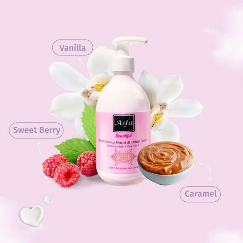 Jual Asfa Brightening Body Lotion 300ml- Bpom - Glow (putih) Di Seller ...