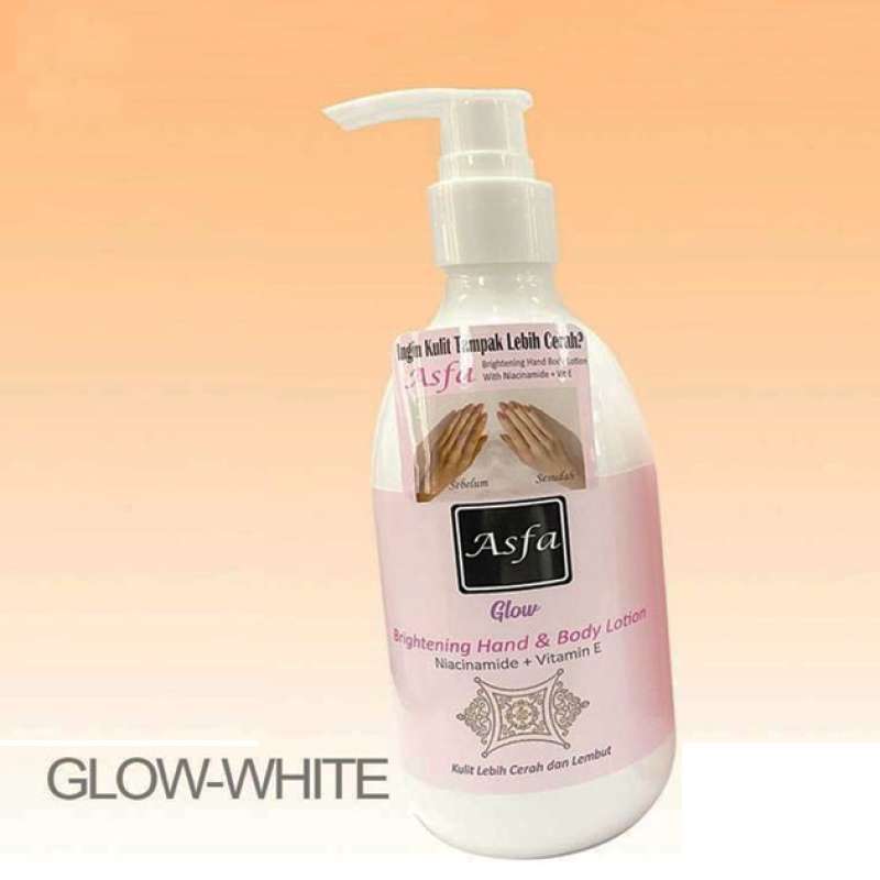 Jual Asfa Brightening Body Lotion 300ml- Bpom - Glow (putih) Di Seller ...