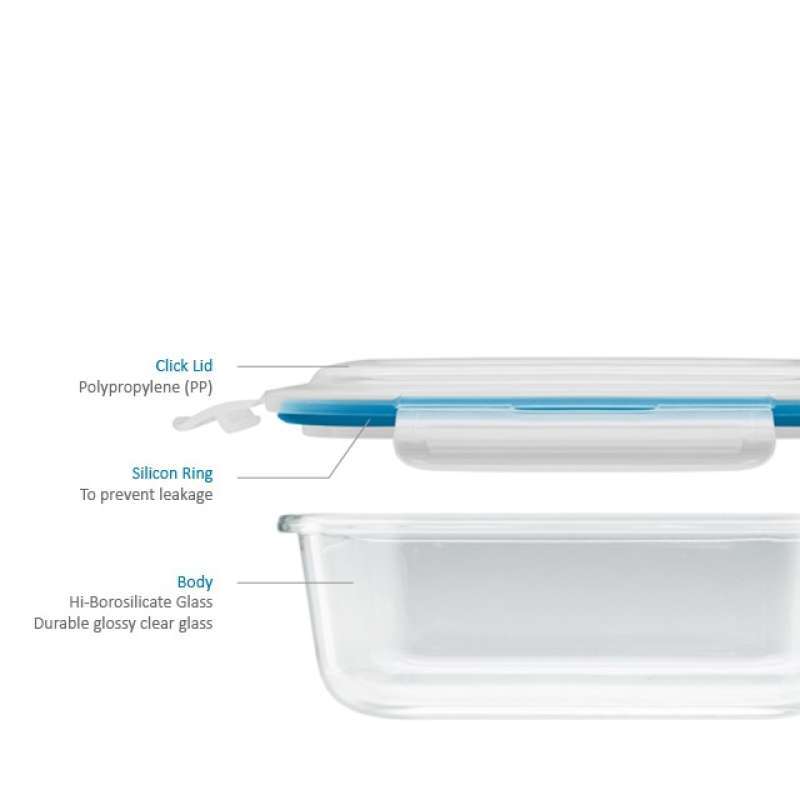 Promo Bros Oven Glass Square 800 Ml Food Container / Kotak Makan Kaca ...