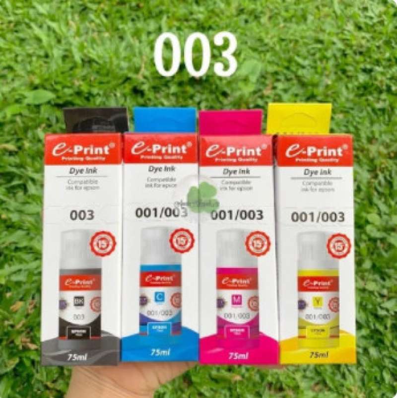 Promo E-print 003 ink for L Series tinta printer Diskon 23% di Seller ...